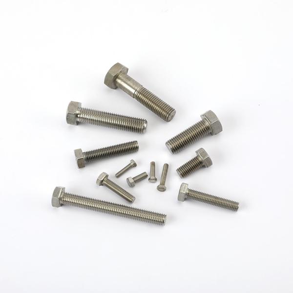 Stainless M27 Hex Head Bolt Fastener DIN931 Bolzen Screw 16mm M40 High Strength TC Bolt Nut Washer A358