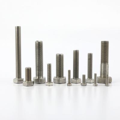 Cina Il fermo inossidabile DIN931 Bolzen di Bolt della testa esagonale M27 avvita il wafer ad alta resistenza A358 di 16mm M40 il TC Bolt in vendita