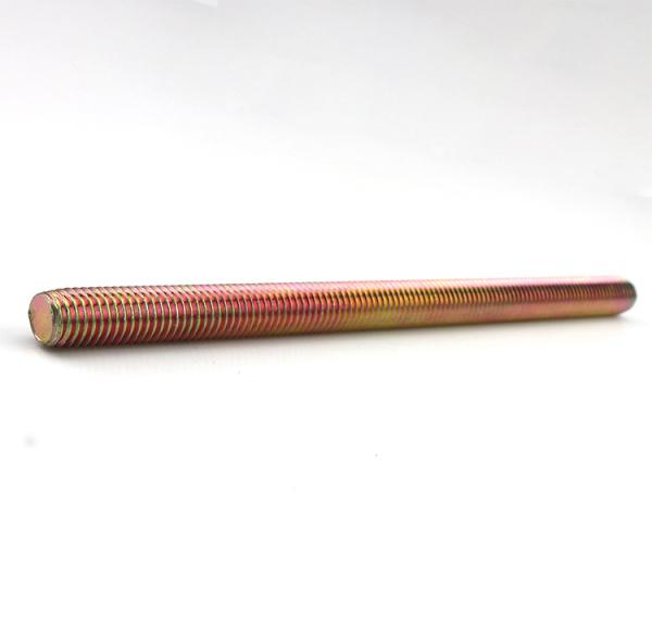 ASTM DIN JIS GBのカドミウムによってめっきされるスタッドの棒M10の明白な終わり