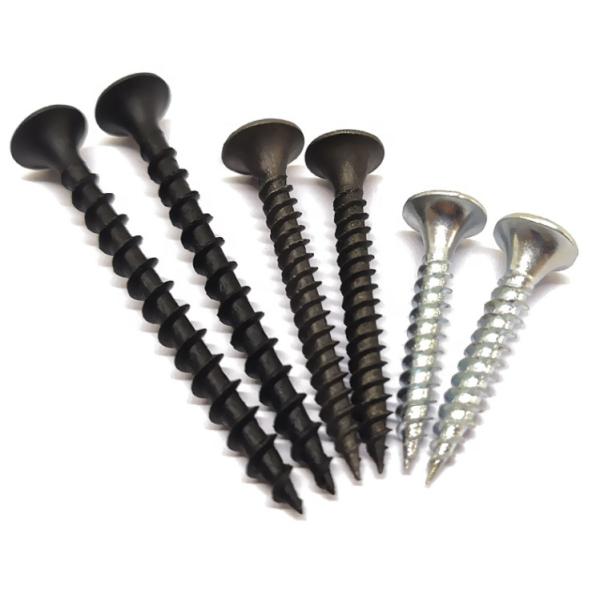 Galvanisierte Gips-schwarze Trockenmauer-Schrauben-Schwarz-Grobgewinde-Schraube
