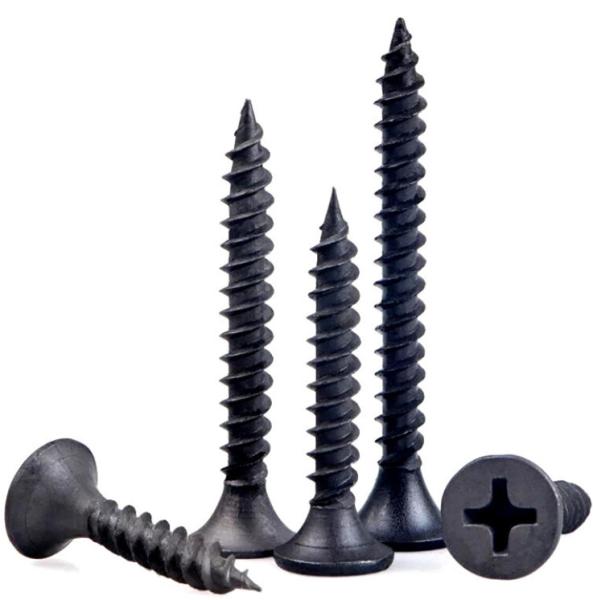 Galvanisierte Gips-schwarze Trockenmauer-Schrauben-Schwarz-Grobgewinde-Schraube