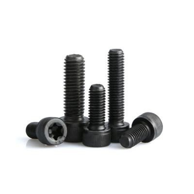 China Black Oxide Coating Hexalobular Socket Cheese Head Screws ISO14580 for sale