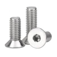 China DIN 7991 Countersunk Bolts Hexagon Socket Head Screw Flat Head Socket Screw for sale
