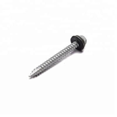 China Hexagon Flange Head Tapping Screws Hex Flange Head Tapping Screws With Washer for sale