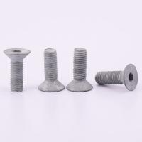 China DIN7991 Hot Dip Galvanized Hex Socket Screw Countersunk Flat Head Screw for sale