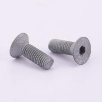 China DIN7991 Hot Dip Galvanized Hex Socket Screw Countersunk Flat Head Screw for sale