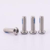 China Polished Allen Hexagon Socket Screw Round Button Head Lock Screws for sale