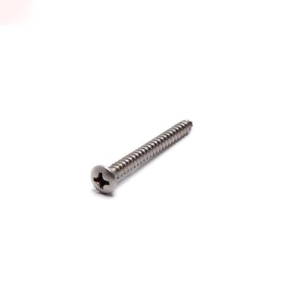 Cina Viti di spillatura svasate alzate Phillips Self Tapping Screw della testa messe incrocio DIN7983 in vendita