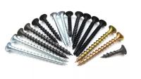 China Boxed Countersunk Head Tapping Screws Hard Black Cross Ash Phosphorus Drywall Screw for sale