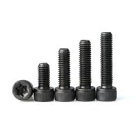 China ISO14580 Black Oxide Hexagon Socket Plum Screw Hexalobular Socket Round Head Screws for sale