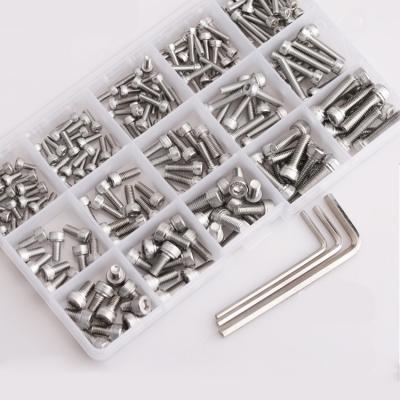 China Hexagon Socket Head Screws And Nuts sets M3 M4 M5 Carbon Steel Stainless Steel Hexagon Socket Head Screws And Nuts sets for sale