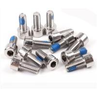 China Customized Stainless steel nylon patch screw locking screw Nylon Patch / Thread Locking / Anti Loosing Screws for sale