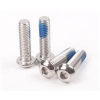 China Customized Stainless steel nylon patch screw locking screw Nylon Patch / Thread Locking / Anti Loosing Screws for sale