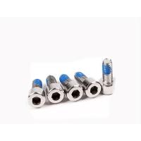 China Customized Stainless steel nylon patch screw locking screw Nylon Patch / Thread Locking / Anti Loosing Screws for sale