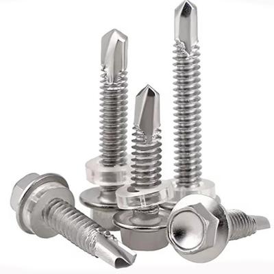 China DIN7504K Tornillos Self Tapping Screws Hexagonal Hex Wafer Head Screws for sale
