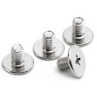 China Stainless Steel Cross Flat Head Screw CM Large Computer Machine Flat Thin Head Screw for sale