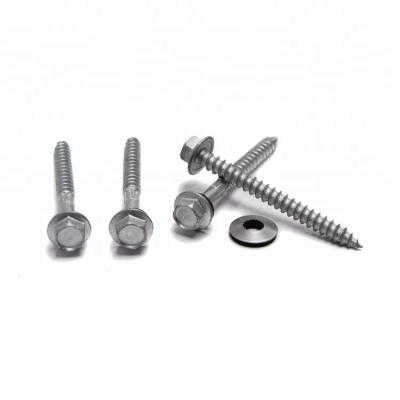 China Building Roofing Screw Galvanised Metal Hexagon Head Tek Wood Stainless Steel Hex Self Drilling Screw With Epd for sale
