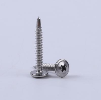 Cina 410 l'incrocio di BACCANO 7504 di Pan Head Drill Tapping Screws dell'incrocio di acciaio inossidabile (n) ha messo Pan Head Drilling Screws in vendita
