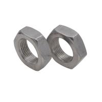 China DIN 936 A2-70 Hexagon Thin Nuts-Fine Pitch Thread Hexagon Thin Nuts Hex Thin Nuts for sale