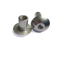 China Round Sleeve Nuts Internal Thread Round Coupling Nut Sleeve Nut for sale