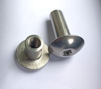 China Round Sleeve Nuts Internal Thread Round Coupling Nut Sleeve Nut for sale