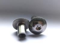 China Round Sleeve Nuts Internal Thread Round Coupling Nut Sleeve Nut for sale