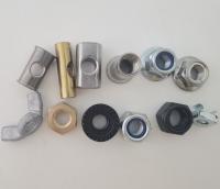 China Nylon Insert Hex Coupling Nuts M4 M5 M6 M8 M10 M12 for sale
