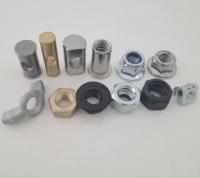 China Nylon Insert Hex Coupling Nuts M4 M5 M6 M8 M10 M12 for sale