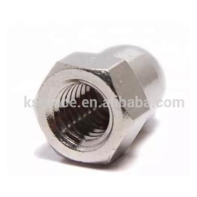 China DIN1587 Closed End Acorn Hexagon Nuts Hex Domed Cap Nut Acorn Nuts for sale