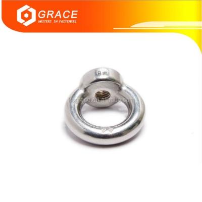 China DIN582 Rigging Hardware Eyenut Stainless Steel Lifting Eye Ring Nuts Lifting Eye Nuts for sale