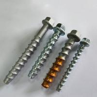 China Hex flange concrete thread self-cutting anchor cement self-tapping screws for sale