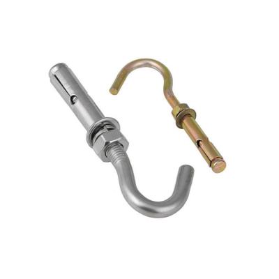 China Stainless Steel Sleeve Anchor Hook Bolt Refractory Anchors Machine Screw Anchors for sale