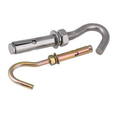 China Stainless Steel Sleeve Anchor Hook Bolt Refractory Anchors Machine Screw Anchors for sale