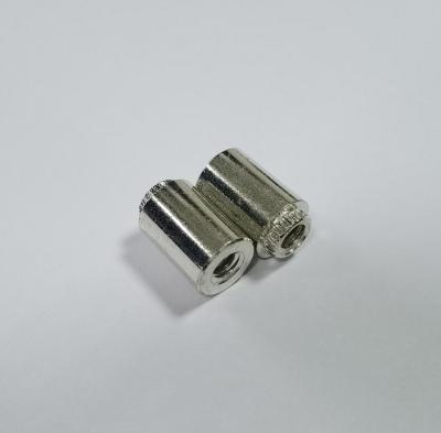 China SMTSO-M2.5 Brass Copper Steel Tin Plated Solder Surface mount metal Pcb spacer SMT Nut Standoff Spacer for sale