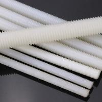 China White Plastic Rubber Nylon Full Threaded Rod DIN975 M4 - M20 for sale