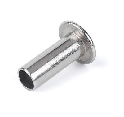 China Helmet Accessories Pan Head Semi Hollow Rivet For Helmet for sale