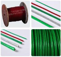 China Galvanized Rubber Coated Steel Rope Ring Fixed Lifting And Hoisting for sale