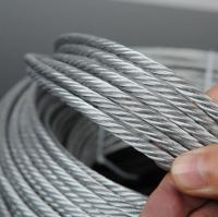 China Galvanized Rubber Coated Steel Rope Ring Fixed Lifting And Hoisting for sale