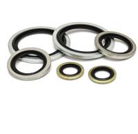 China Customize Metal Rubber Bonded Sealing Washers Thread Compact Washer for sale