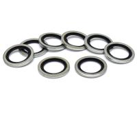 China Customize Metal Rubber Bonded Sealing Washers Thread Compact Washer for sale