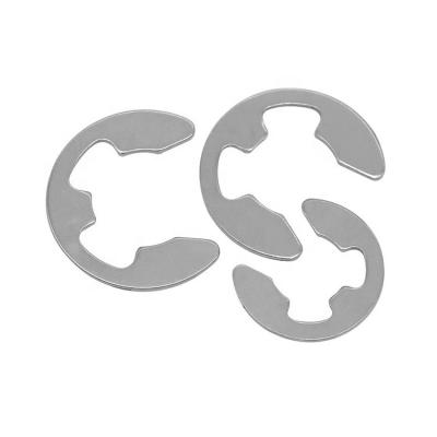 China GB 896 Bowed Retaining Rings E Rings / Lock Washers For Shafts for sale