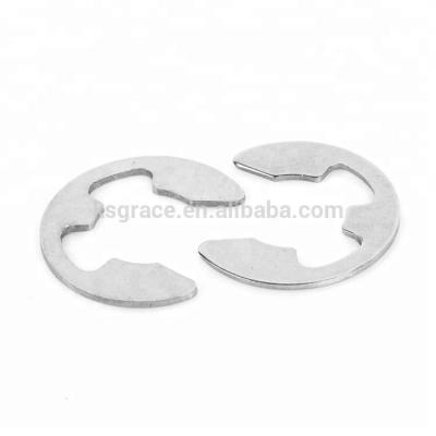 China GB 896 Bowed Retaining Rings E Rings / Lock Washers For Shafts for sale