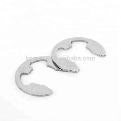 China GB 896 Bowed Retaining Rings E Rings / Lock Washers For Shafts for sale