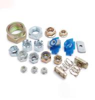 China Customized Acorn Hexagon Nut Insert Square Cage Lock For Heavy Coupling Weld Hex Nut for sale