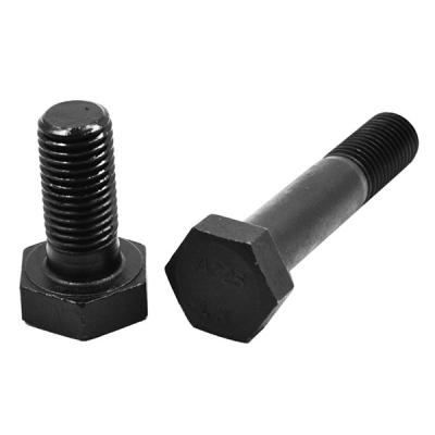 China Industrial Grade Steel DIN931 DIN933 Grade 4.8 8.8 10.9 12.9 M25 ASTM A325 Heavy Hex Head Bolts And Nuts For Heavy Duty for sale