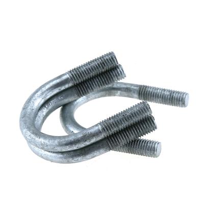 Cina Richiesta personalizzata 4 pollici 2 1 2 Acciaio Galvanizzato Clamping Quadrato Pilota pesante Tractor Fornitura di fibra di carbonio U bulloni in vendita