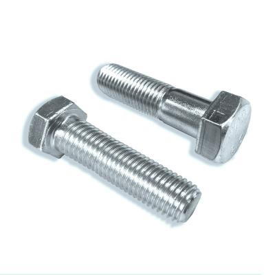 Cina Bolt esessuale galvanizzato ad alta resistenza in acciaio inossidabile DIN933 DIN931 M3 M5 M6 M8 M10 M12 M16 in vendita