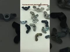 라운드 코와 모든 크기 스럼비 나비 날개 헤드 나사 강철 날개 스크루를 맞추어주세요