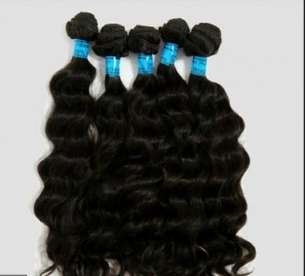 Bewegen kambodschanisches Jungfrau-Haar Remy Human Double Wefts lose natürliches Schwarzes wellenartig
