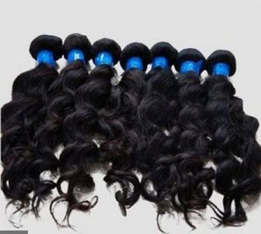Bewegen kambodschanisches Jungfrau-Haar Remy Human Double Wefts lose natürliches Schwarzes wellenartig